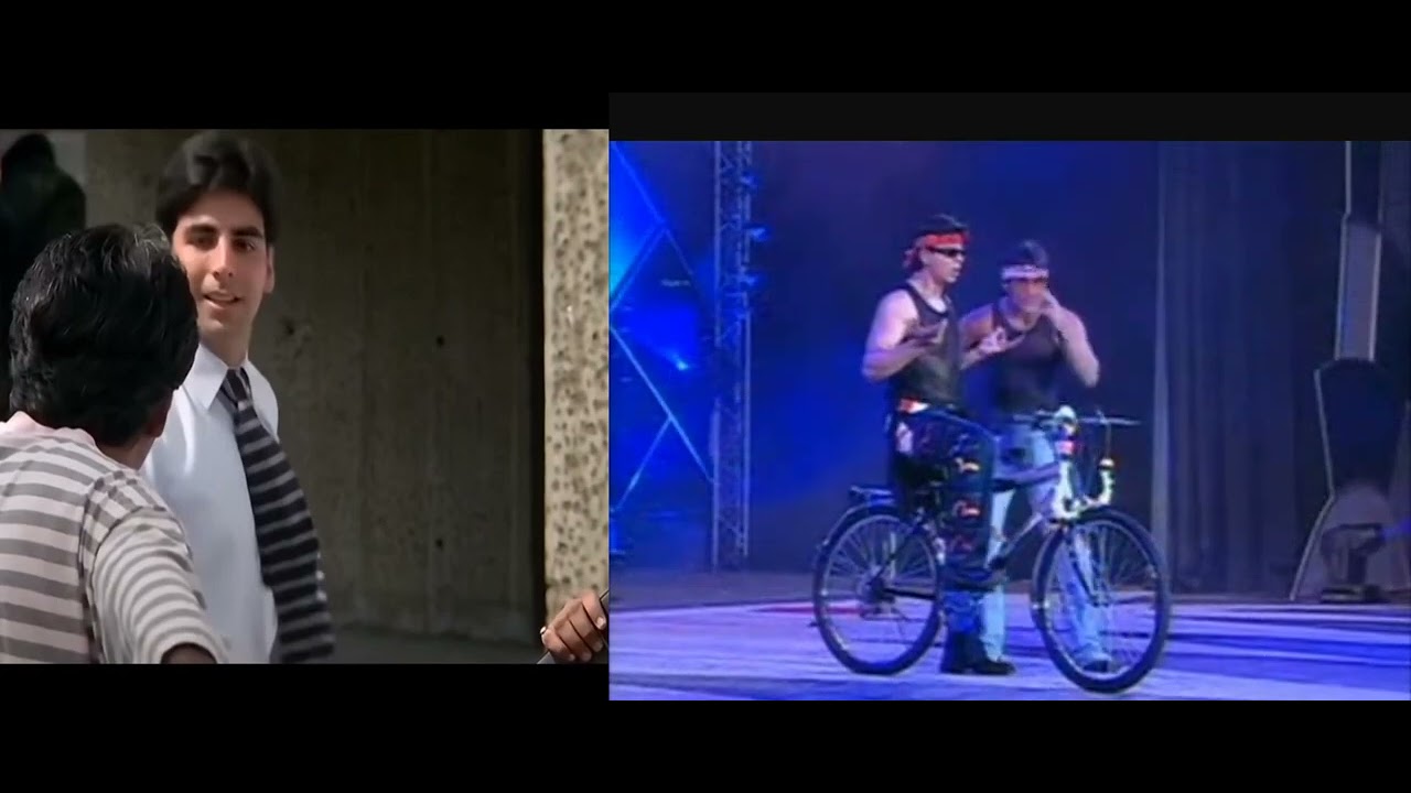 Overacting of Shahrukh Khan and Saif Ali Khan - YouTube