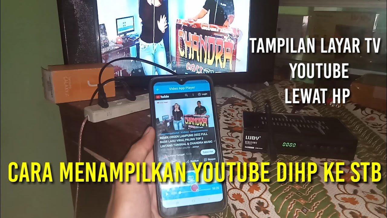 Cara Nonton youtube dihp bisa tampil di TV digital pakai STB LUBY T2 01 dengan aplikasi ...