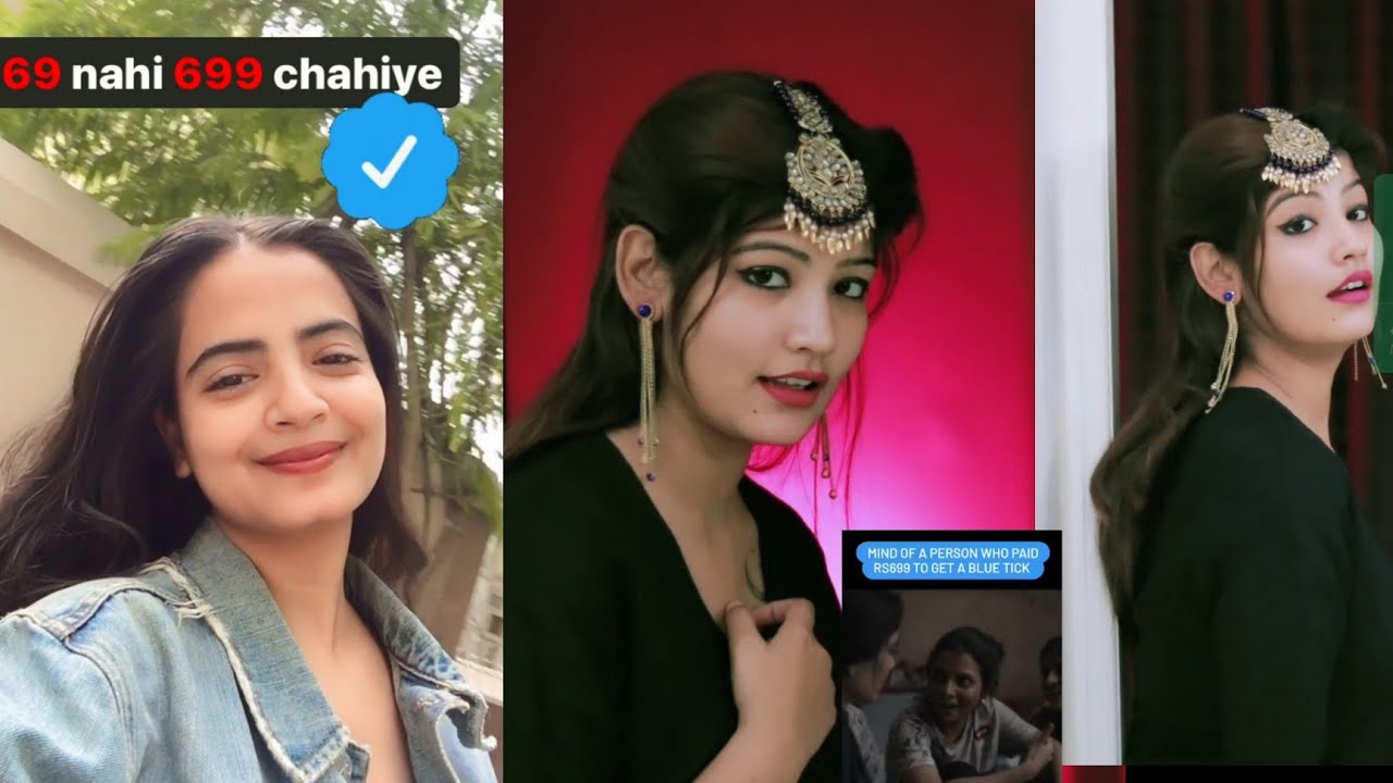 Blue Tick On Instagram ‼️Girls Reaction 😂‼️ Instagram Blue tick memes ...