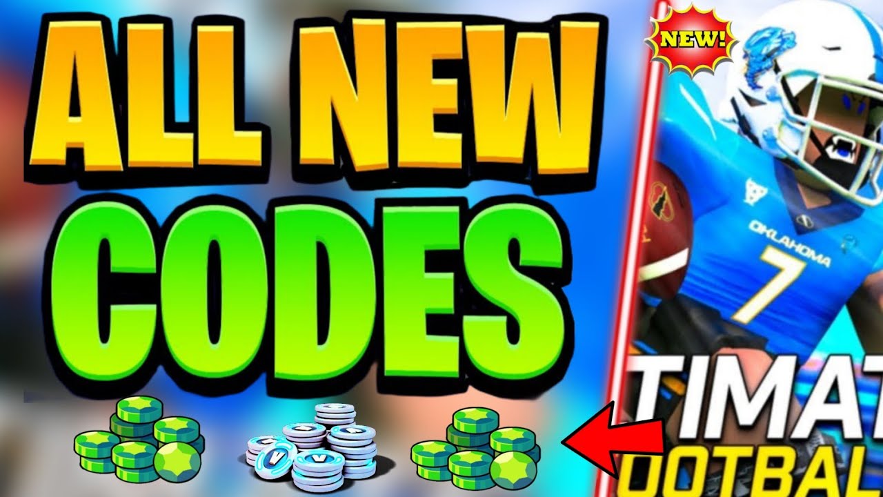 NEW ULTIMATE FOOTBALL CODES - NFL UNIVERSE FOOTBALL CODES - YouTube