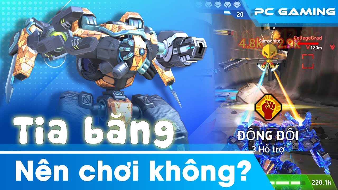 Mech Arena VN# 761| Eclipse Tia Trọng Lực và Tia Điện Từ - Eclipse Graviton Beam Statis Beam ...