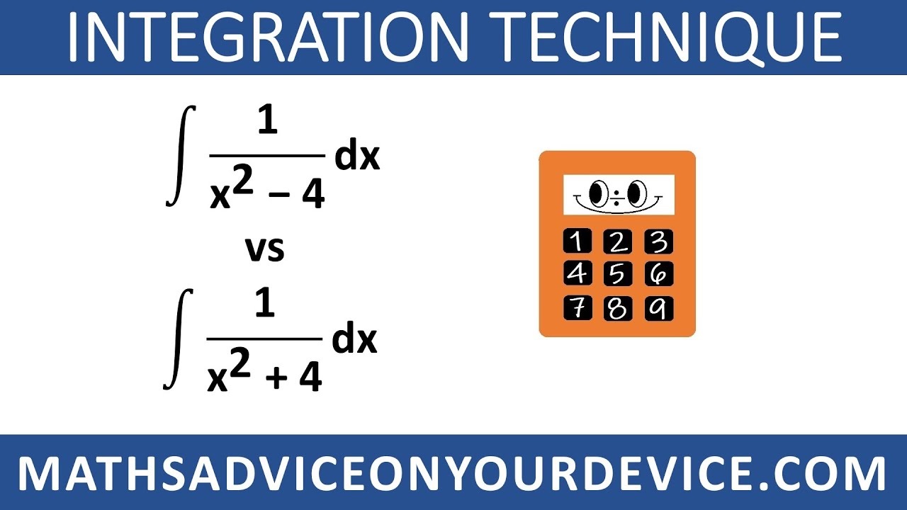 INTEGRATION TECHNIQUE (Ep.3 of 5) 📱 www.mathsadviceonyourdevice.com # ...