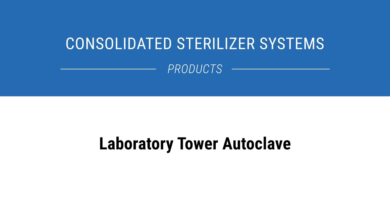 CSS Laboratory Tower Autoclave - Product Video - YouTube