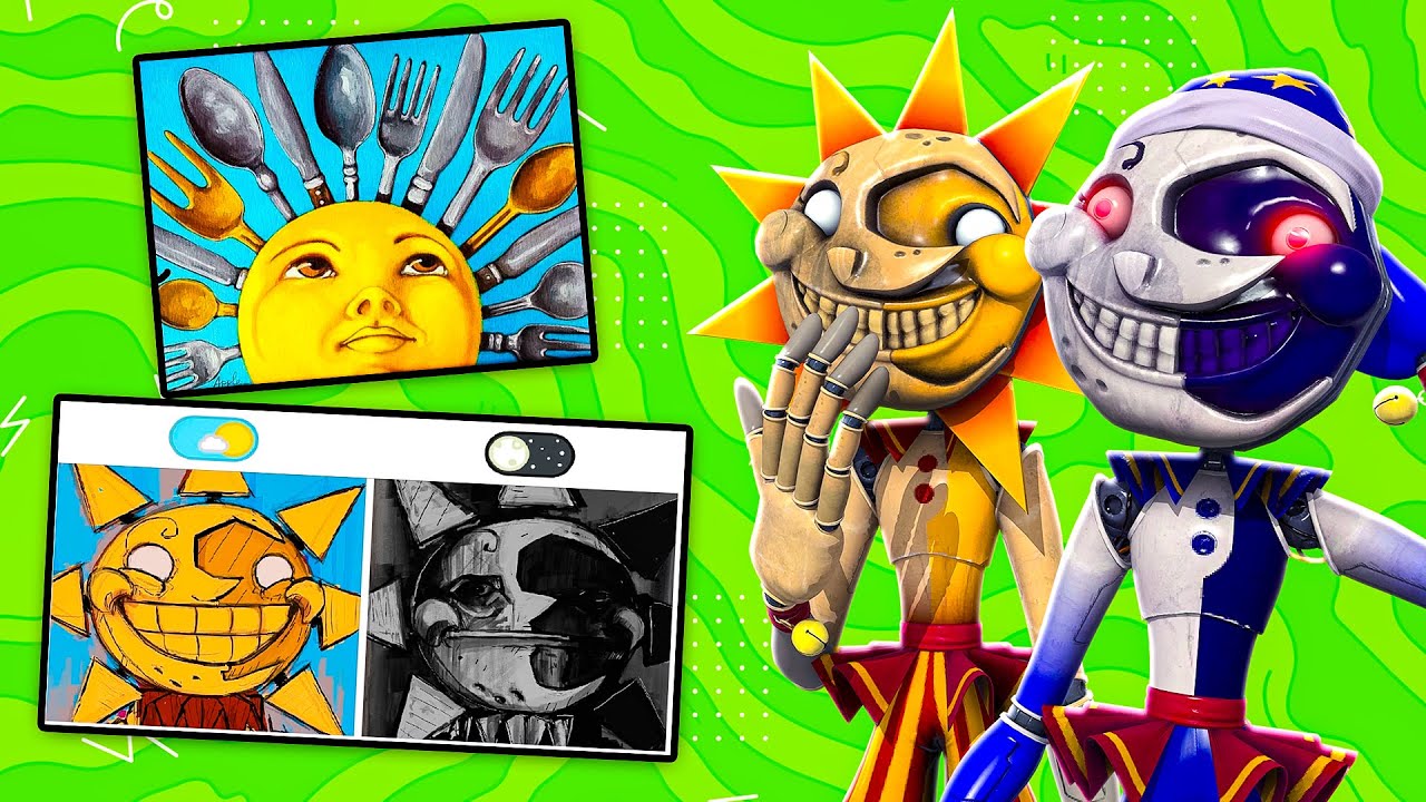 Try Not to Laugh EVERY Sun and Moon FNAF MEMES - YouTube