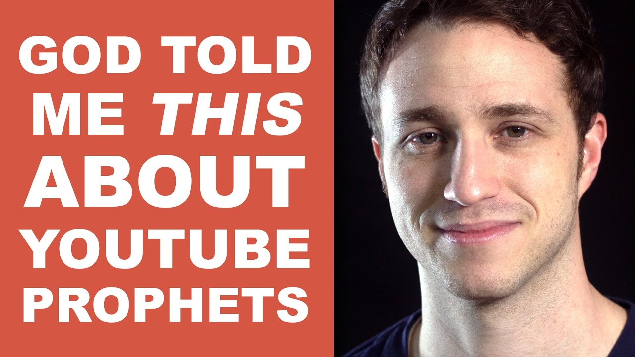 God Just Told Me This About YouTube Prophets - YouTube