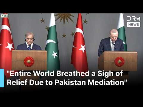 FULL PRESSER: Turkey's Erdogan, Pakistan PM Warn Israel Must Not Drag Region Into Conflict | AC1G