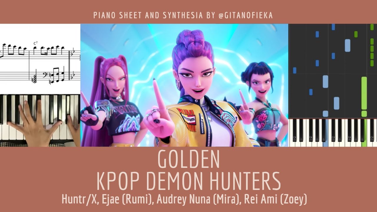 Golden - Kpop Demon Hunters | Huntr/X, Ejae, Audrey Nuna, Rei Ami ...