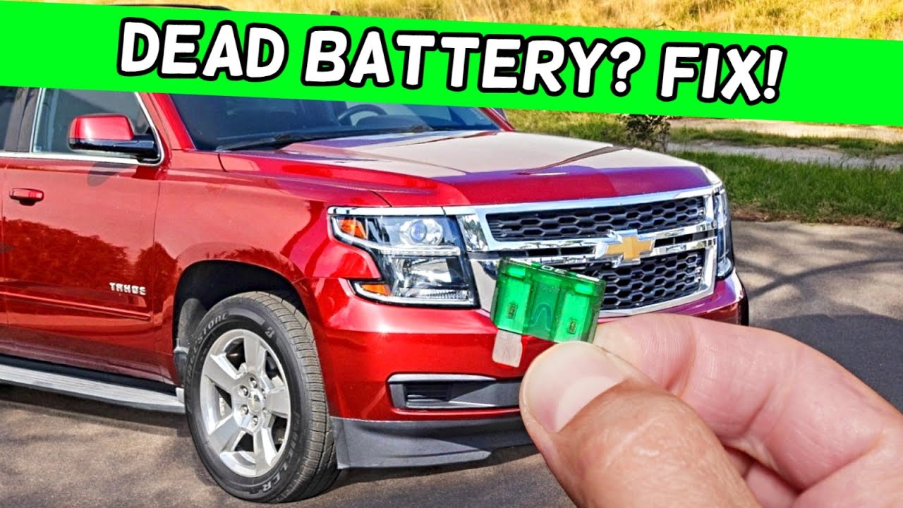 Why Dead Battery After Car Parked 1 2 3 days Chevrolet Tahoe Chevy Suburban 2014 2015 2016 2017 ...