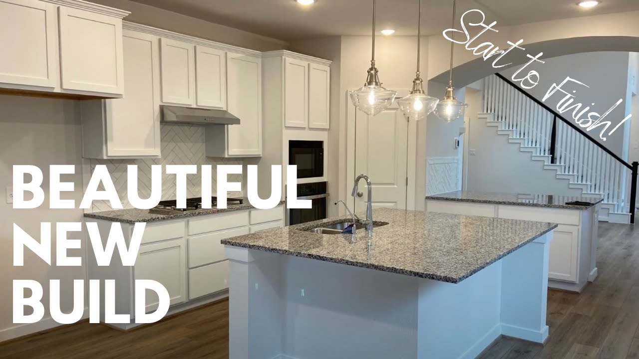 Beautiful New Build Home - Start to Finish! - YouTube