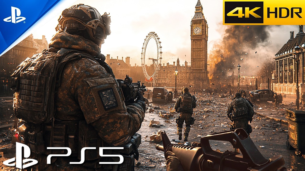 LONDON BOMB ATTACK (PS5) Immersive ULTRA Graphics Gameplay [4K60FPS ...