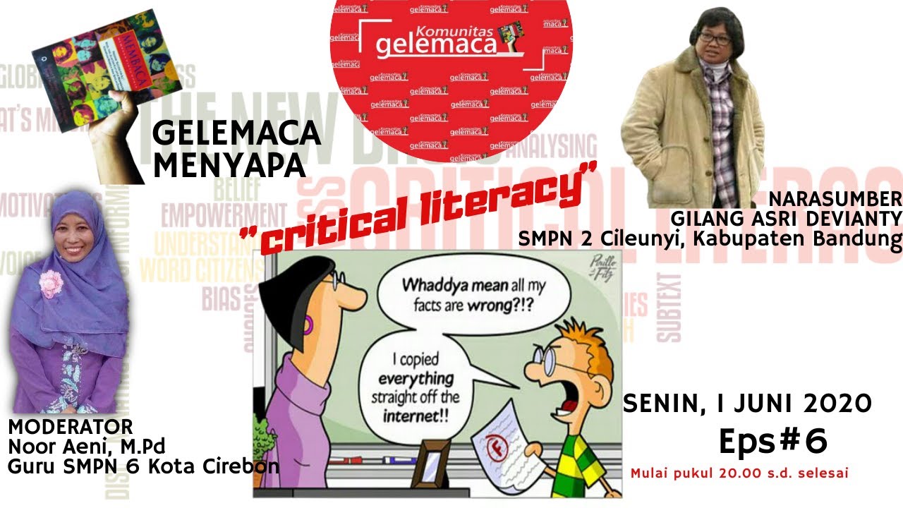 Gelemaca Eps.6 I Critical Literacy - YouTube