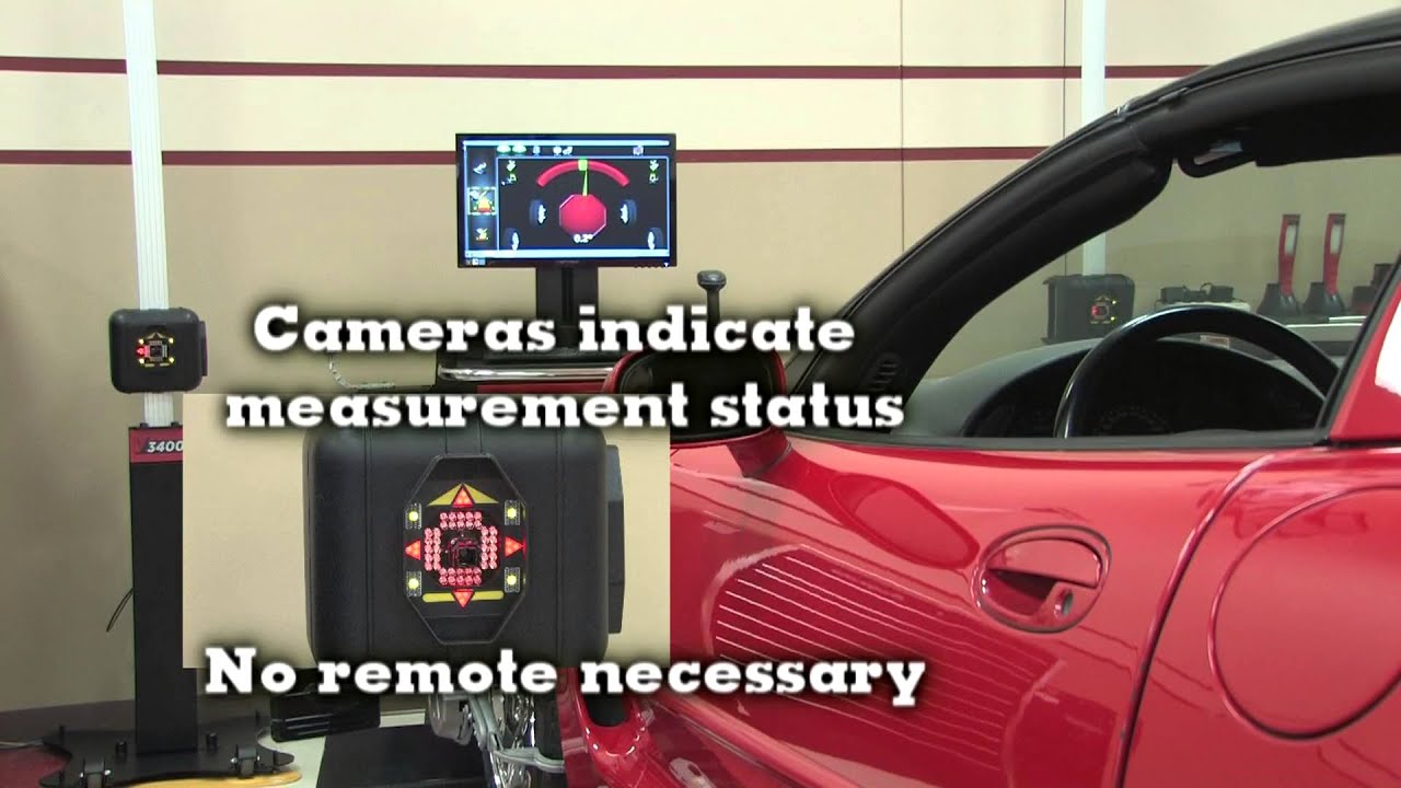 V3400 Wireless Imaging Wheel Alignment System - YouTube