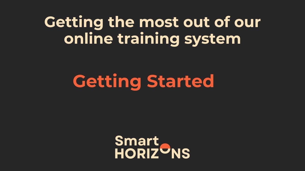 Getting Started Video - YouTube