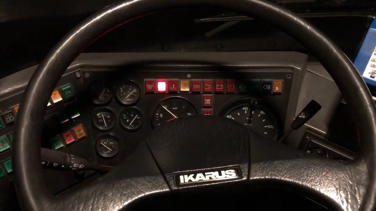 Ikarus C56.22 Comfort (2001) HPS-230 reggeli indítás - YouTube