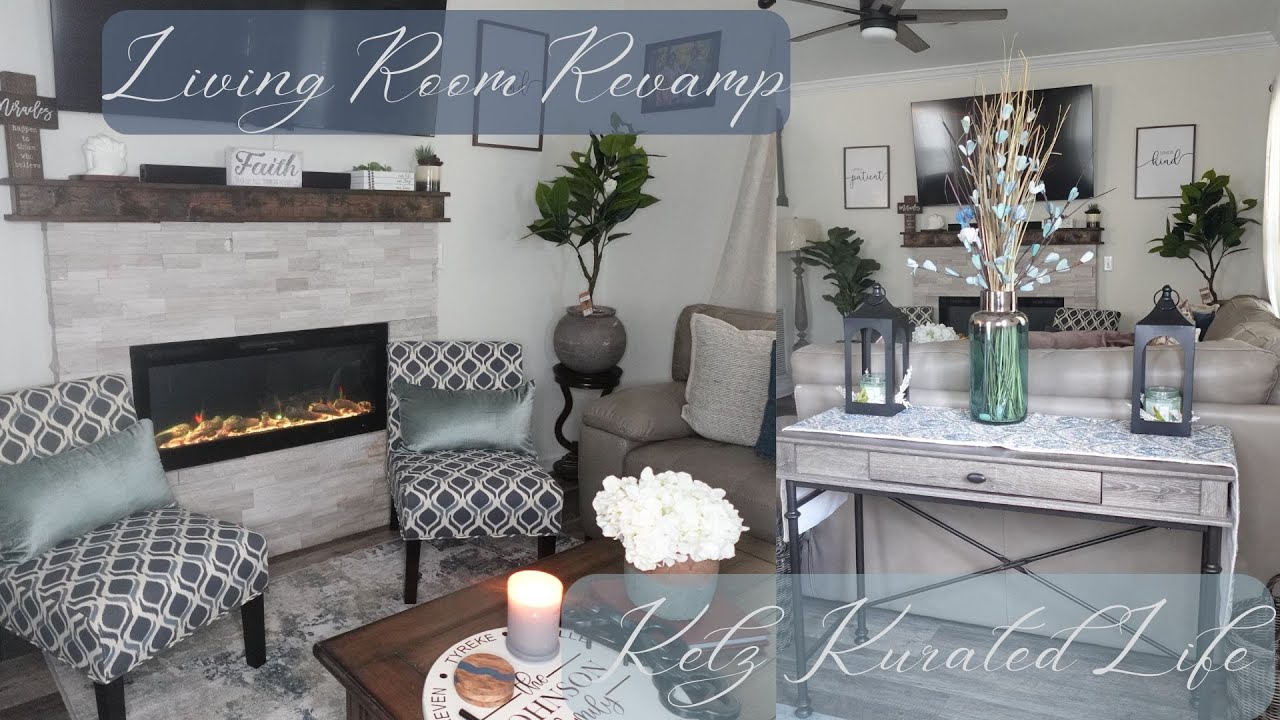 Living Room Revamp! - YouTube