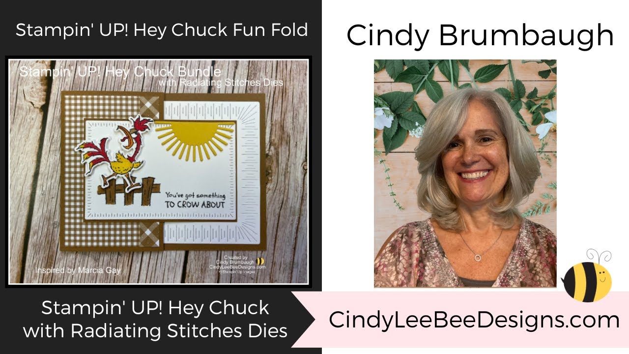 Stampin' UP! Hey Chuck Fun Fold - YouTube