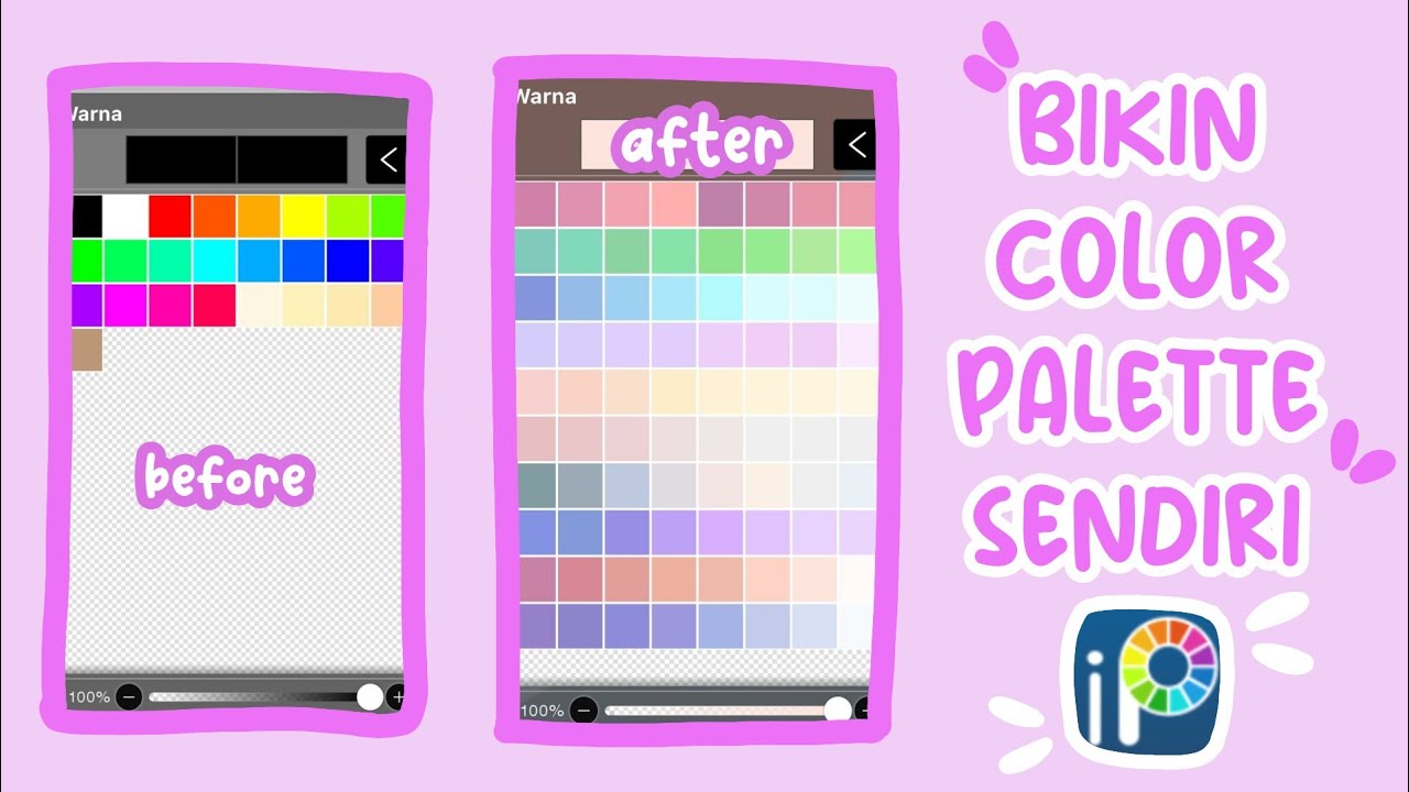 [FULL] Tutorial Membuat Color Palette sendiri di Ibispaintx || Cara ...