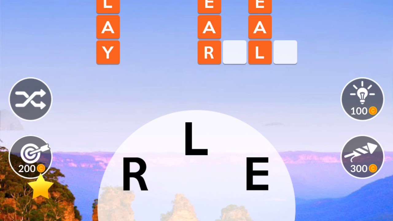 Wordscapes Level 1541 Answers - YouTube