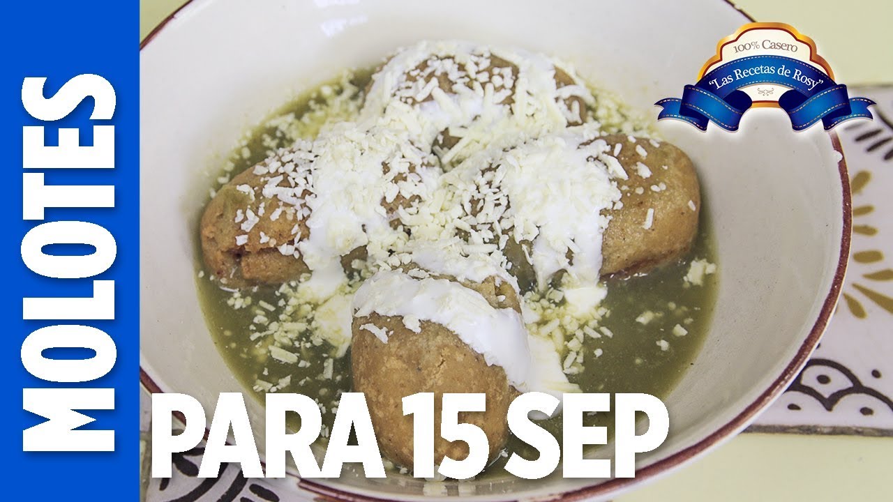 Receta de molotes Poblanos (Estilo Necaxa) 💜💜💜 Las Recetas de Rosy ...