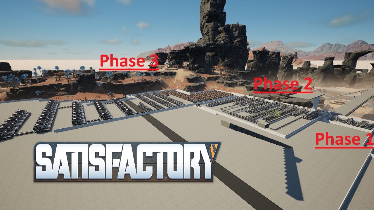 Setting Up Phase 3: Satisfactory 1.0 EP 17 - YouTube