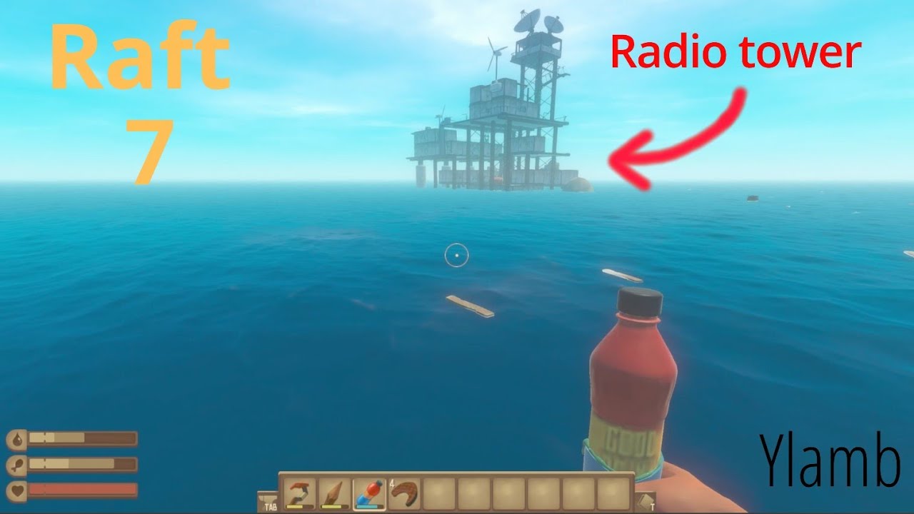 RADIO TOWER !!! - Raft 7 - YouTube