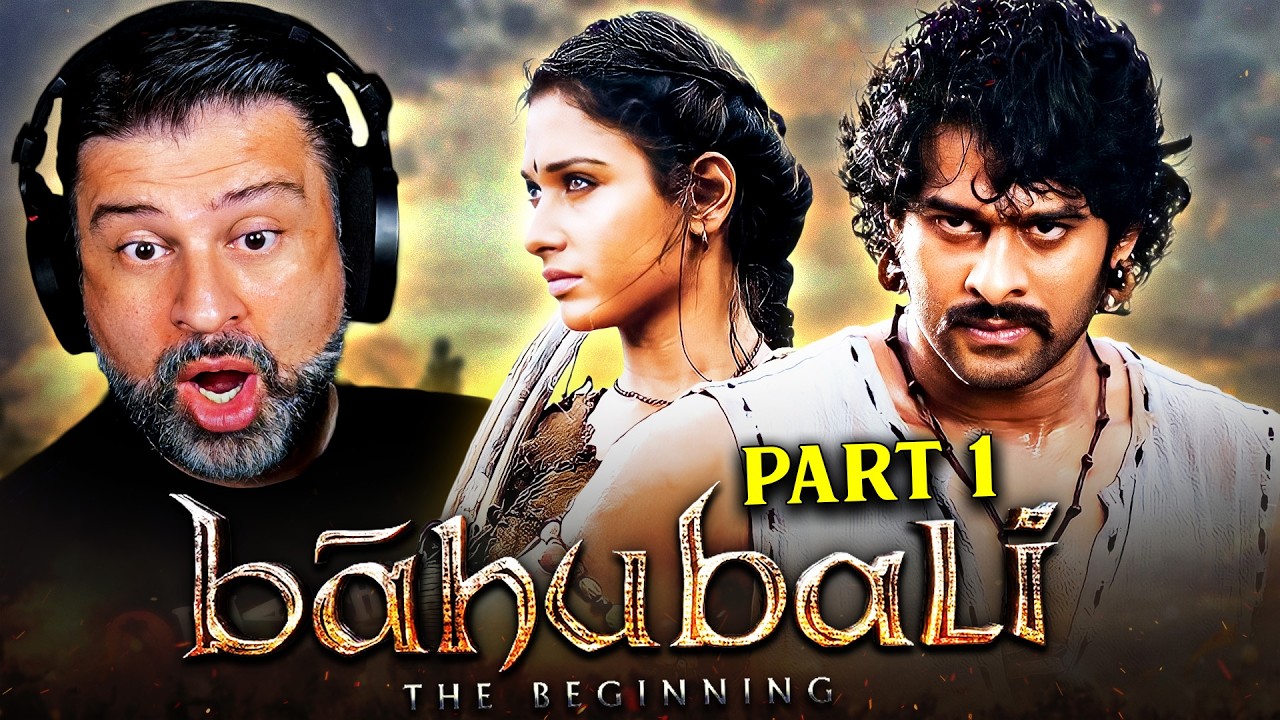 BAHUBALI PART 1 Reaction! A Visual and Action Packed Feast! - YouTube
