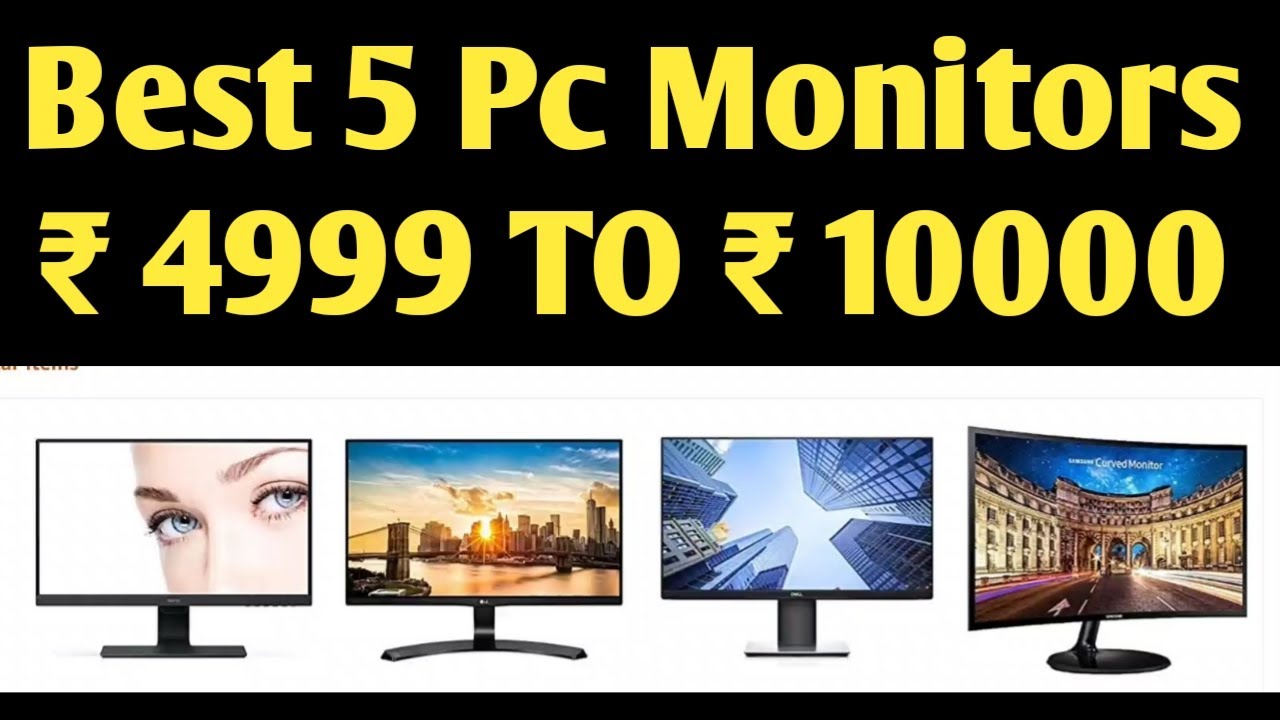 5 Best Monitor under 10000 on Amazon | Gaming Monitor & Normal Monitor ...