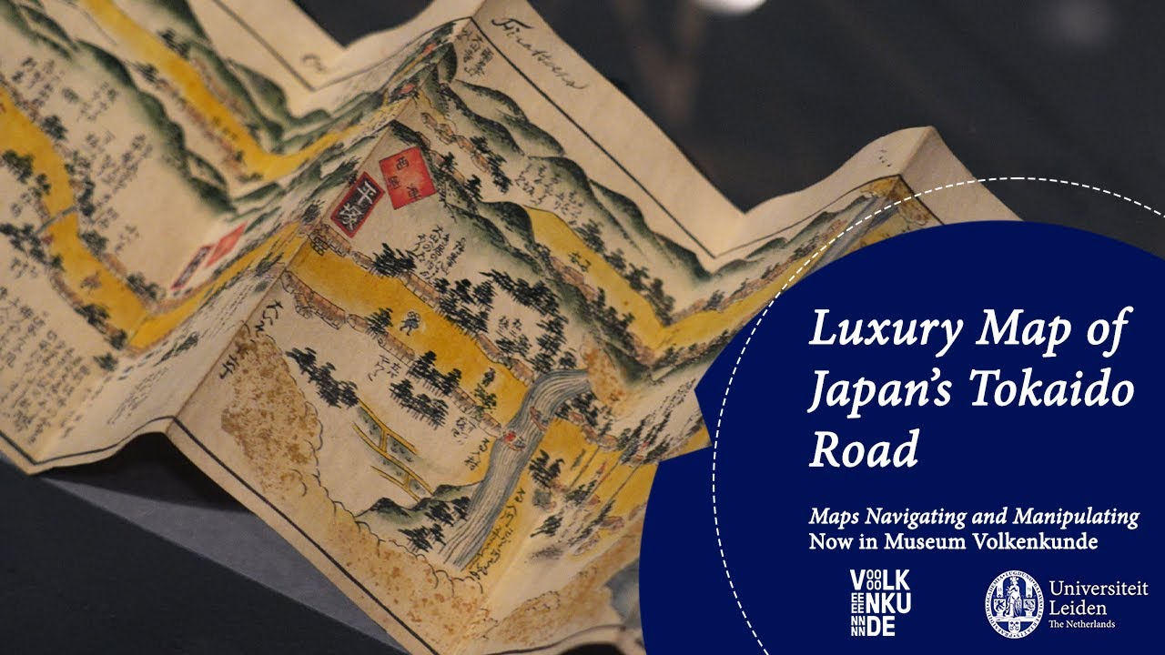 Luxury Map of the Tokaido Road - Maps: Navigating and Manipulating ...