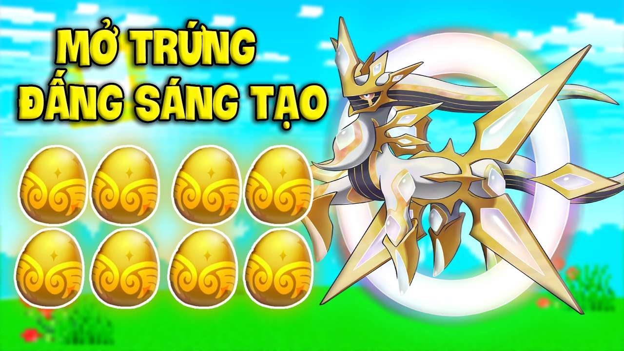 Pokemon Blockman Go - MỞ 40 TRỨNG VÀNG SĂN ĐẤNG SÁNG TẠO VÀ CÁI KẾT QUÁ ...