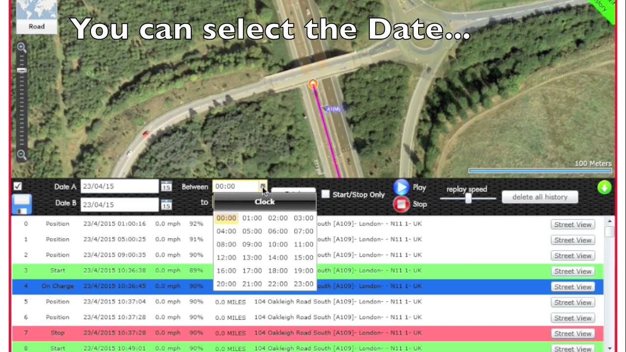 TrackerShop.com's Mapping Panel w/Multiple GPS Trackers - YouTube