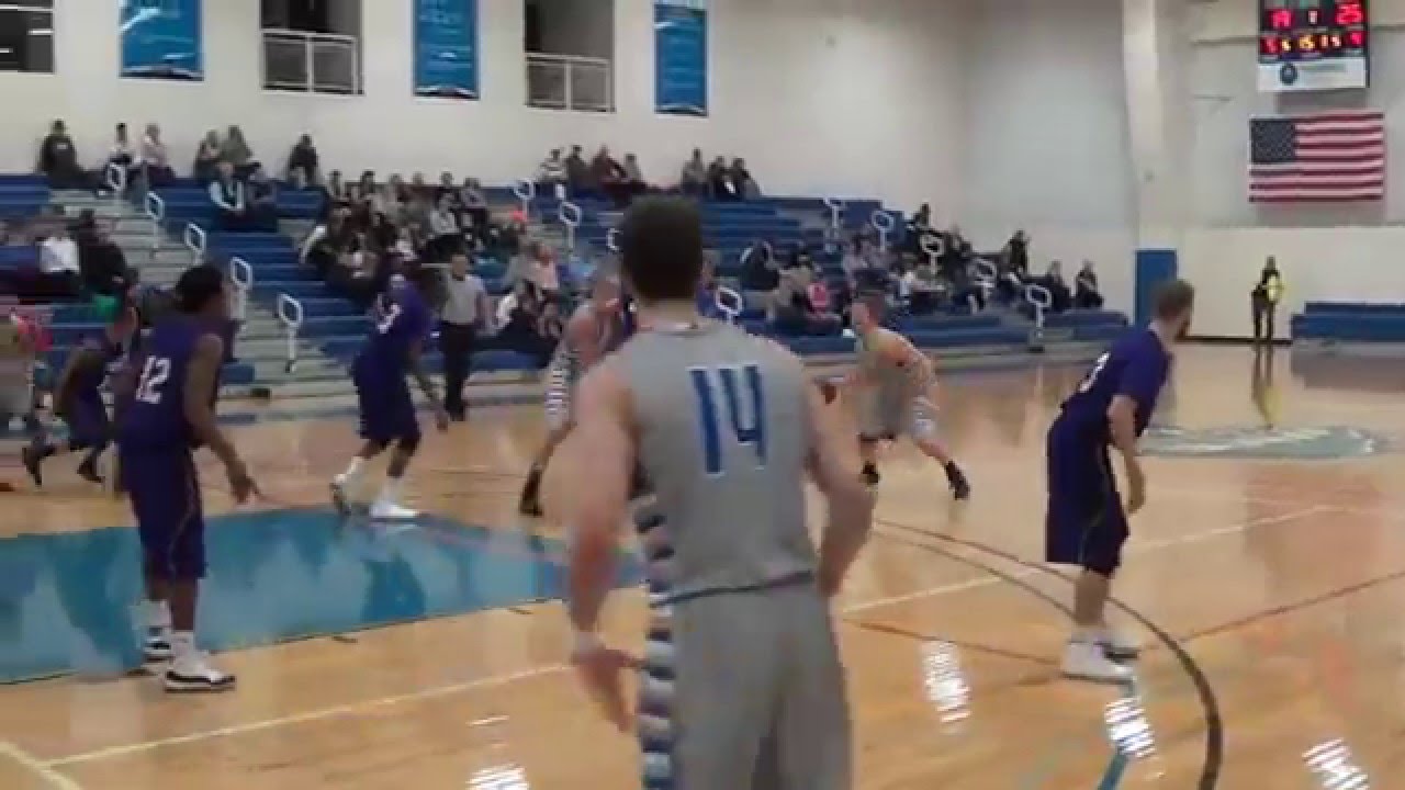 UNE Men's Basketball: Highlights from Game vs. Curry - YouTube