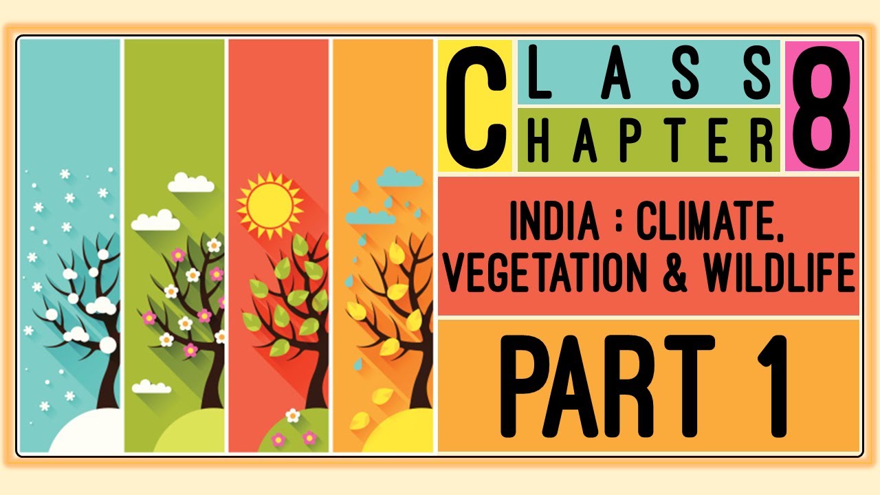 Class 8 | Chapter 8 : India - Climate, Vegetation & Wildlife | Part 1 ...