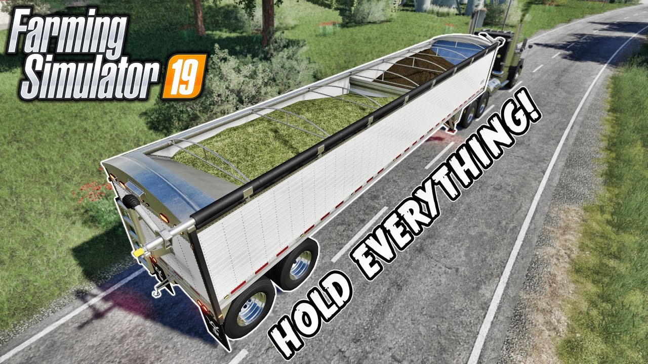 Modded Trailers That Hold EVERYTHING! (21 Mods) | Farming Simulator 19 ...
