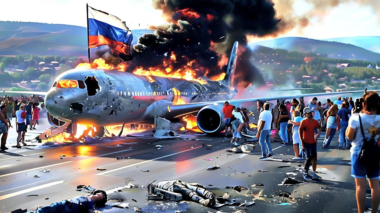 THIS IS THE MOMENT, UKRAINE SHOT DOWN AN IL-96 PLANE CARRYING 2500 ...