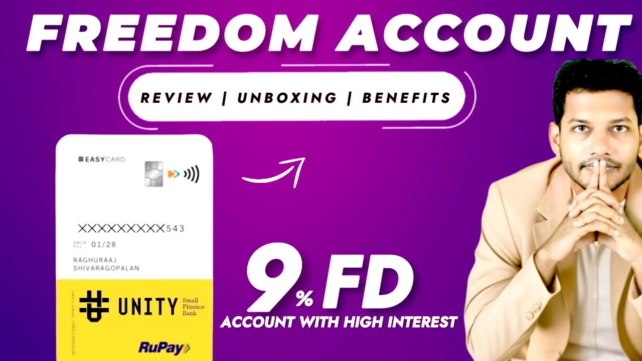 Best Savings Account High Interest FD - Unity Bank Freedom Account ...
