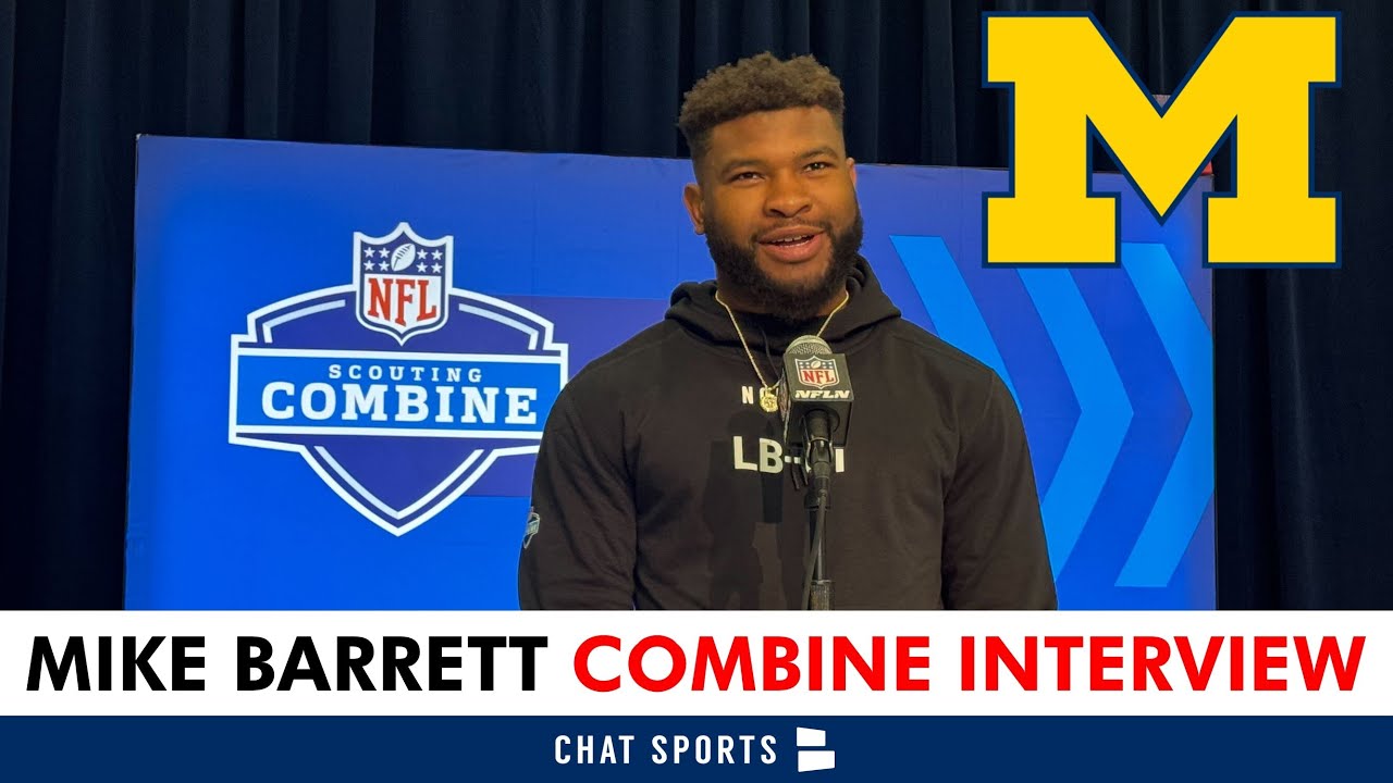Michigan Football Linebacker Michael Barrett Talks Jim Harbaugh, JJ ...