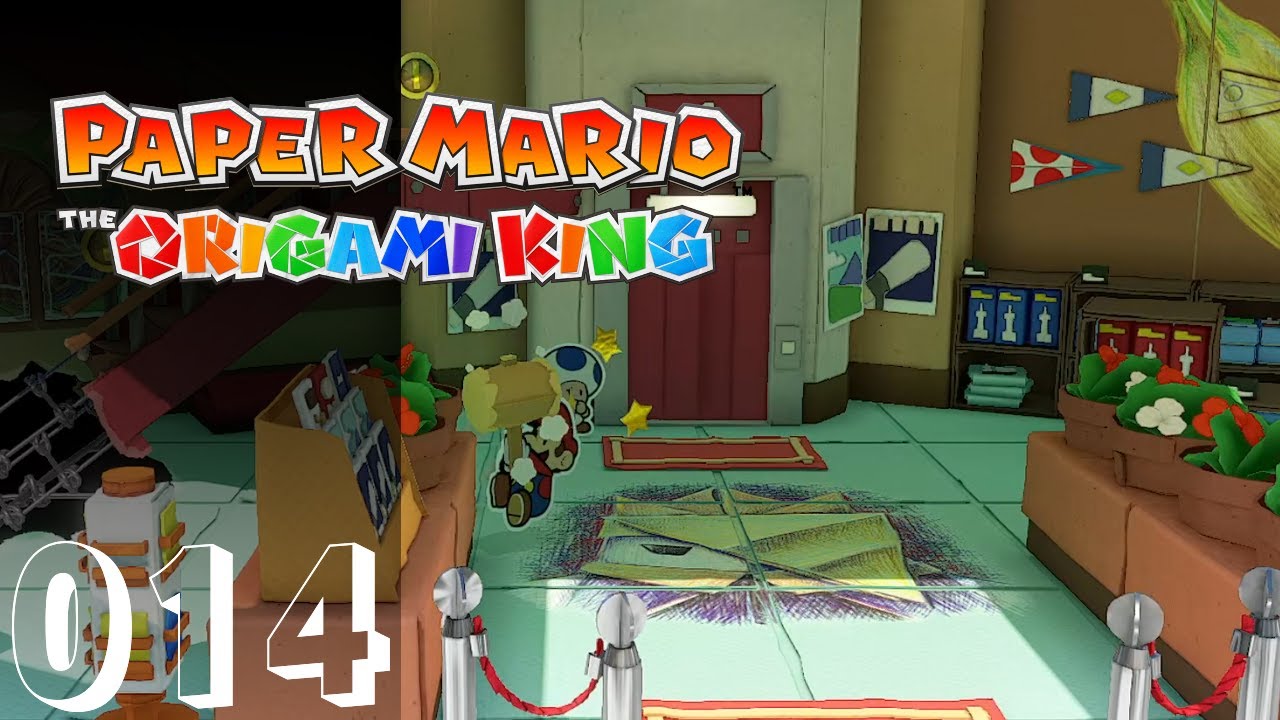 Overlook Tower | Paper Mario: The Origami King | Part 14 - YouTube