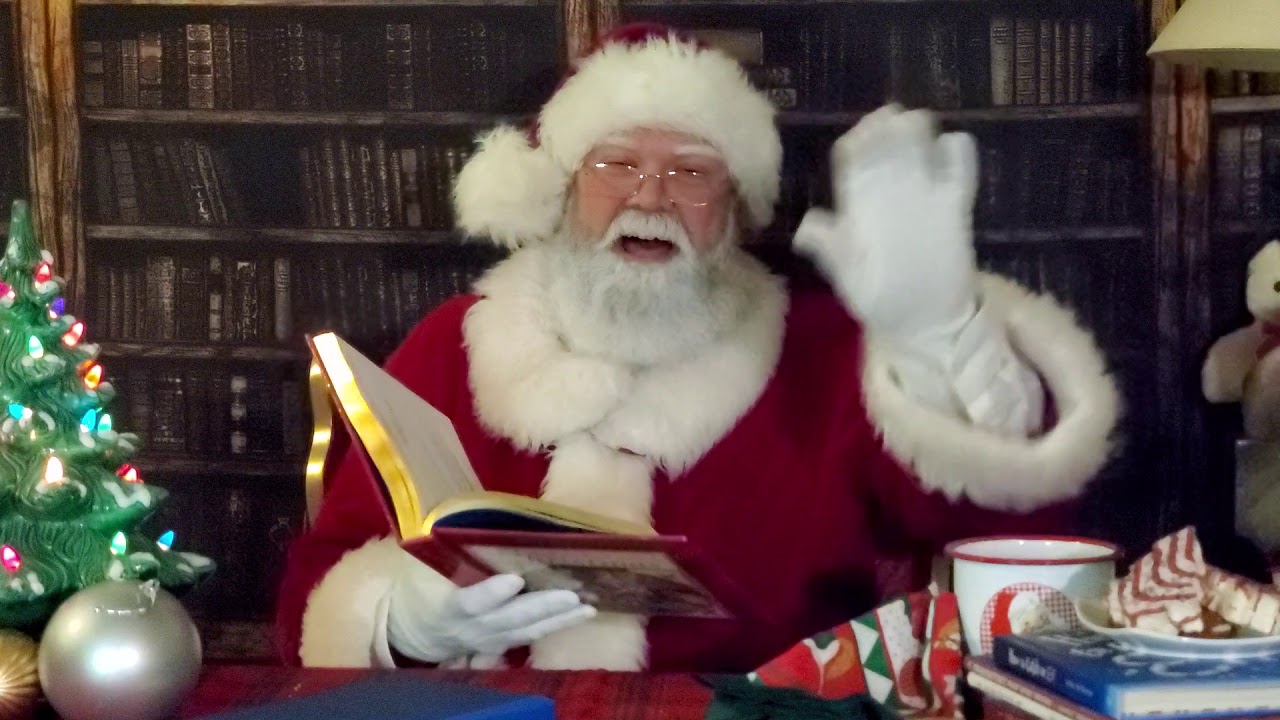 Santa Washes his Hands - YouTube