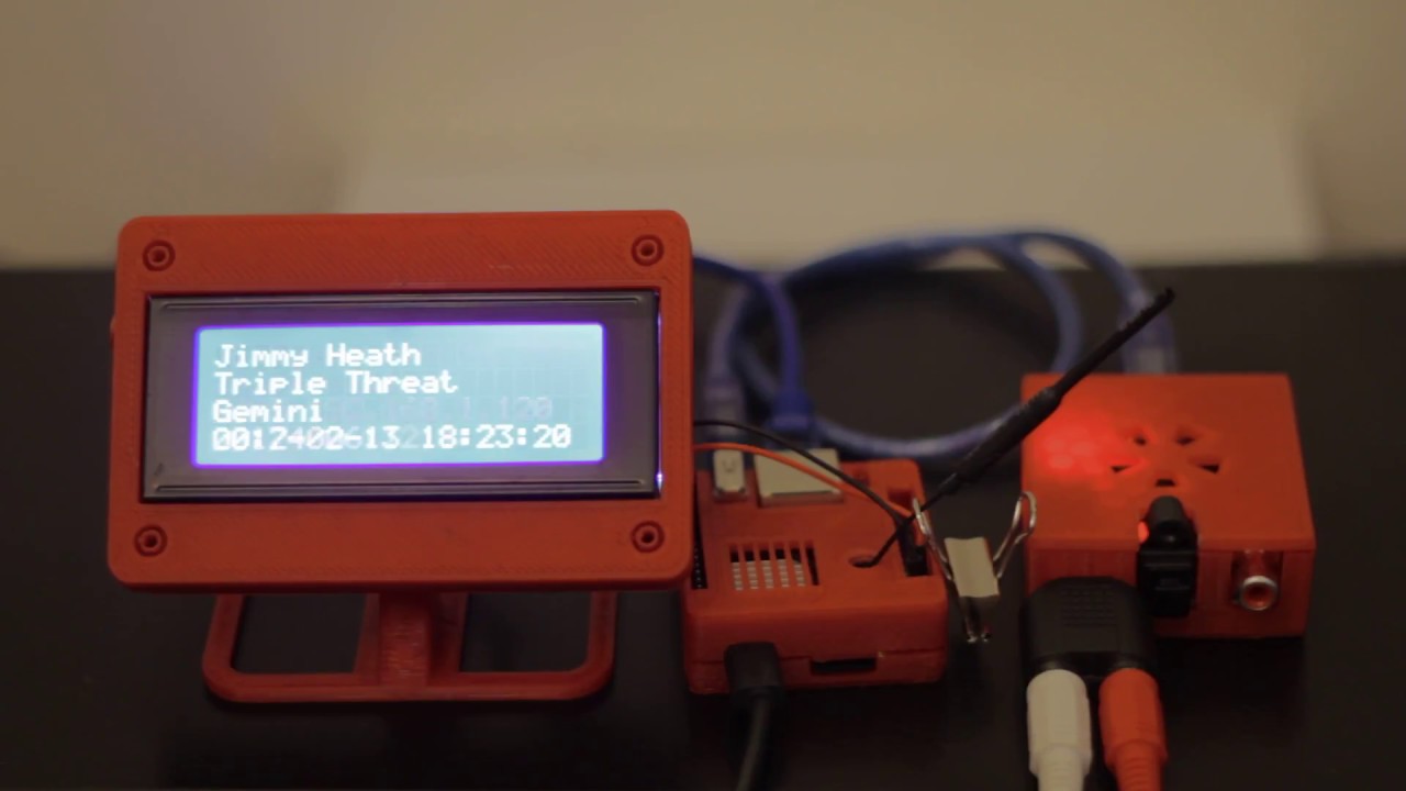 OPZ LMS I2C 20x4 PCM2704 - YouTube