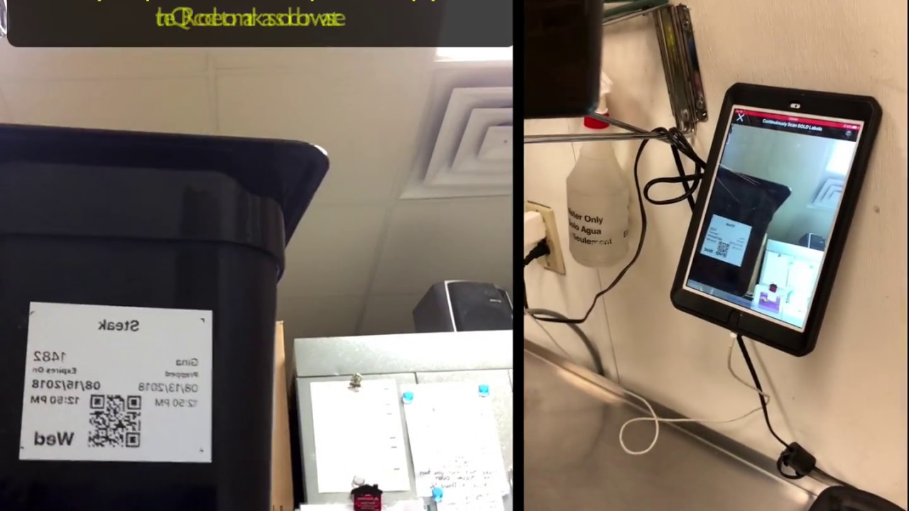 Scanning Labels - YouTube