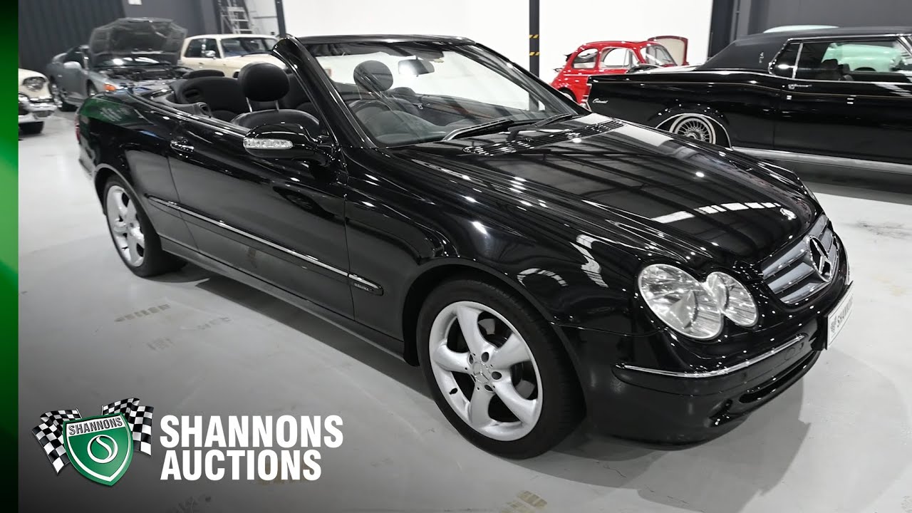 2005 Mercedes-Benz CLK320 Convertible - 2022 Shannons Spring Timed ...