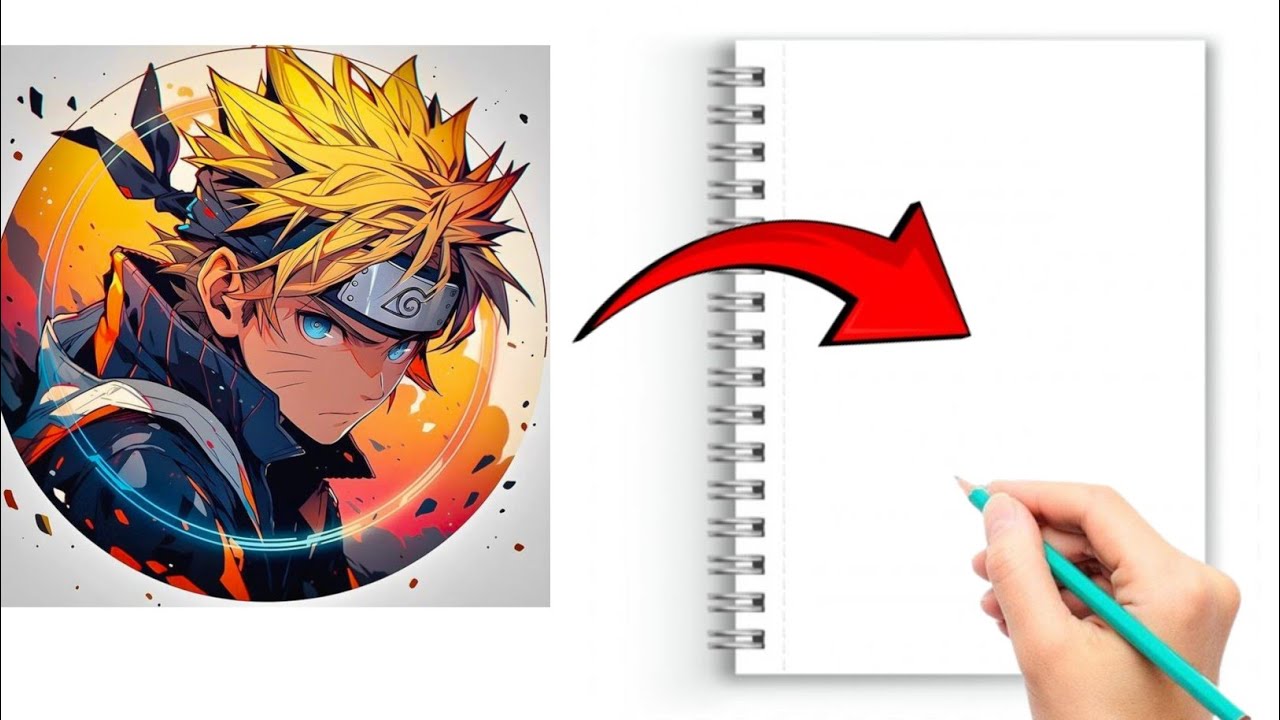How to Draw Naruto Like a Pro – Step-by-Step Anime Art! 🎨 - YouTube