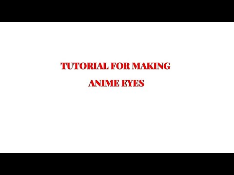 Anime eye drawing tutorial | Tutorial gambar mata anime mudah - YouTube