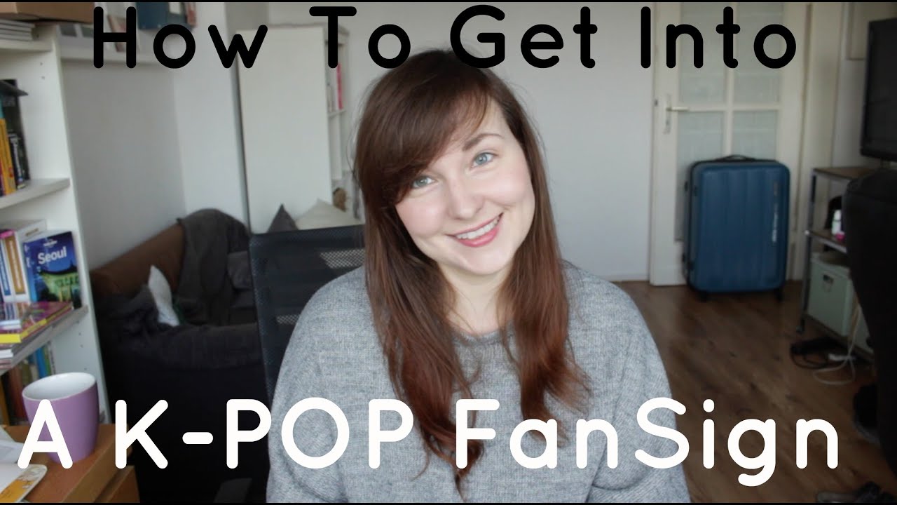HOW TO - Get Into A Fansign - YouTube