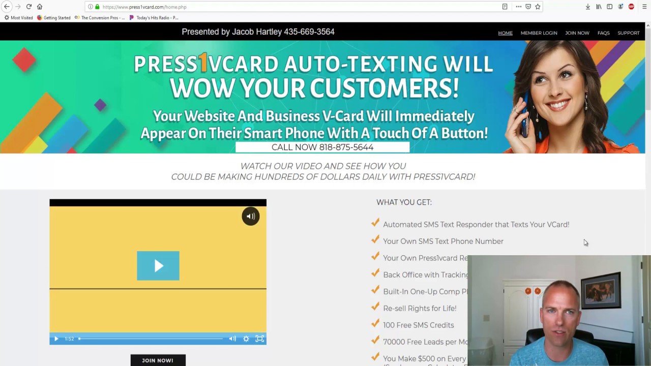 Why I Joined Press 1 V Card - YouTube