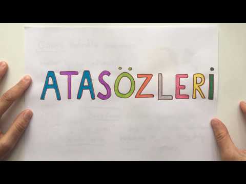 Atasözleri ve anlamları #StayHome