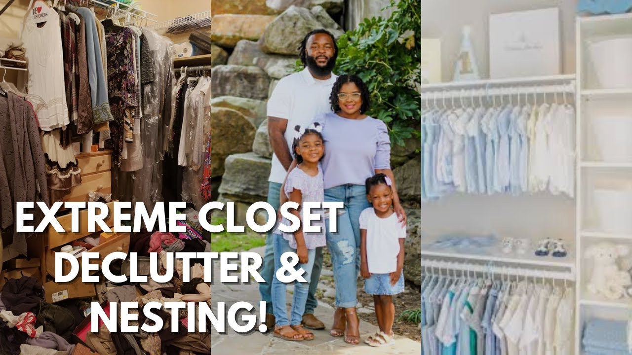 VLOG | Extreme Cleaning + Nesting For Baby - YouTube