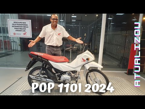 Honda lança a POP 110I 2024 e atualiza o consórcio - YouTube