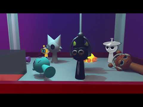 Fun Bot & Garnold Playing CLAW MACHINE Incredibox Sprunki Short!! - YouTube