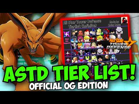 OG ASTD Official Tier List! (Best Raid, Infinite, Support & Element Units!)